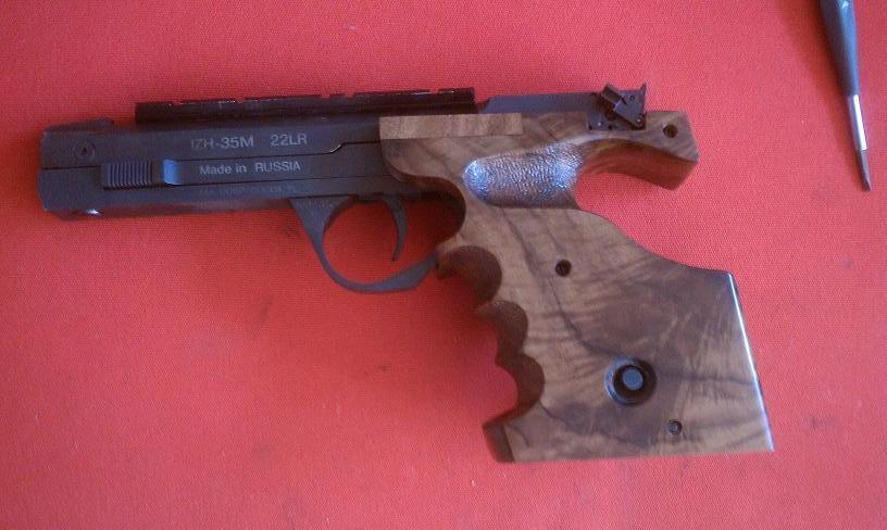 new IZH-35m grips from Dick Horton | Rimfire Central Firearm Forum